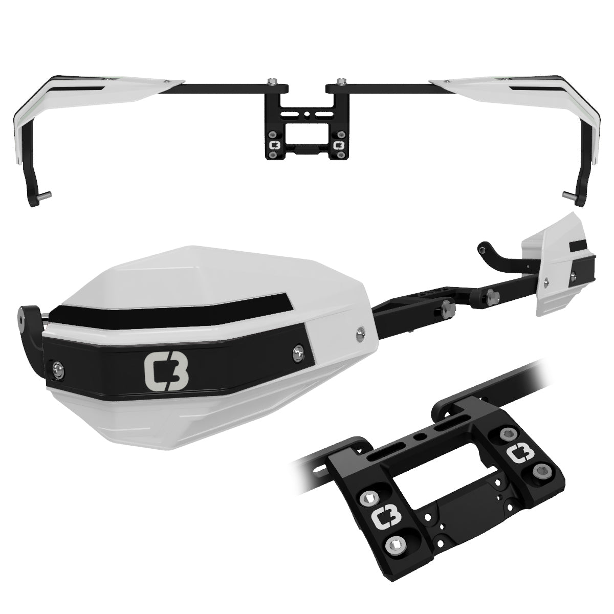 FORCEFIELD Wrap-Around Handguards | Snowbike Handguards – C3 ...